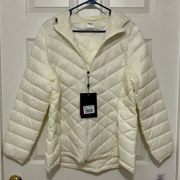 ZeroXposur | Jackets & Coats | Xl Off White Zeroxposur Quilted Puffer ...